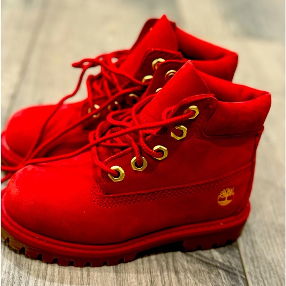 Timberland | Shoes | Timberland 6 Inch Premium Ps Dark Red Tb ...